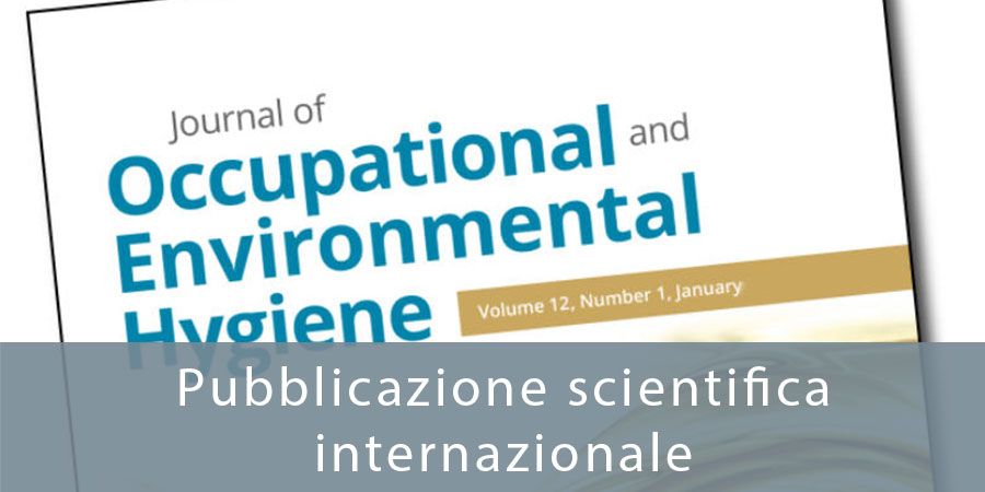 Pubblicazione scientifica internazionale - Gioel Spa